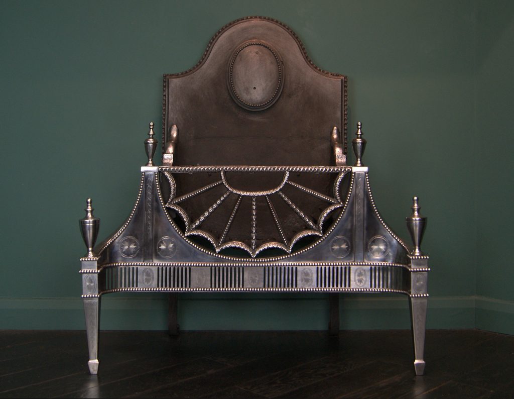 A fine Free-Standing Fire Grate in the Manner of Robert Adam - Gibilaro ...